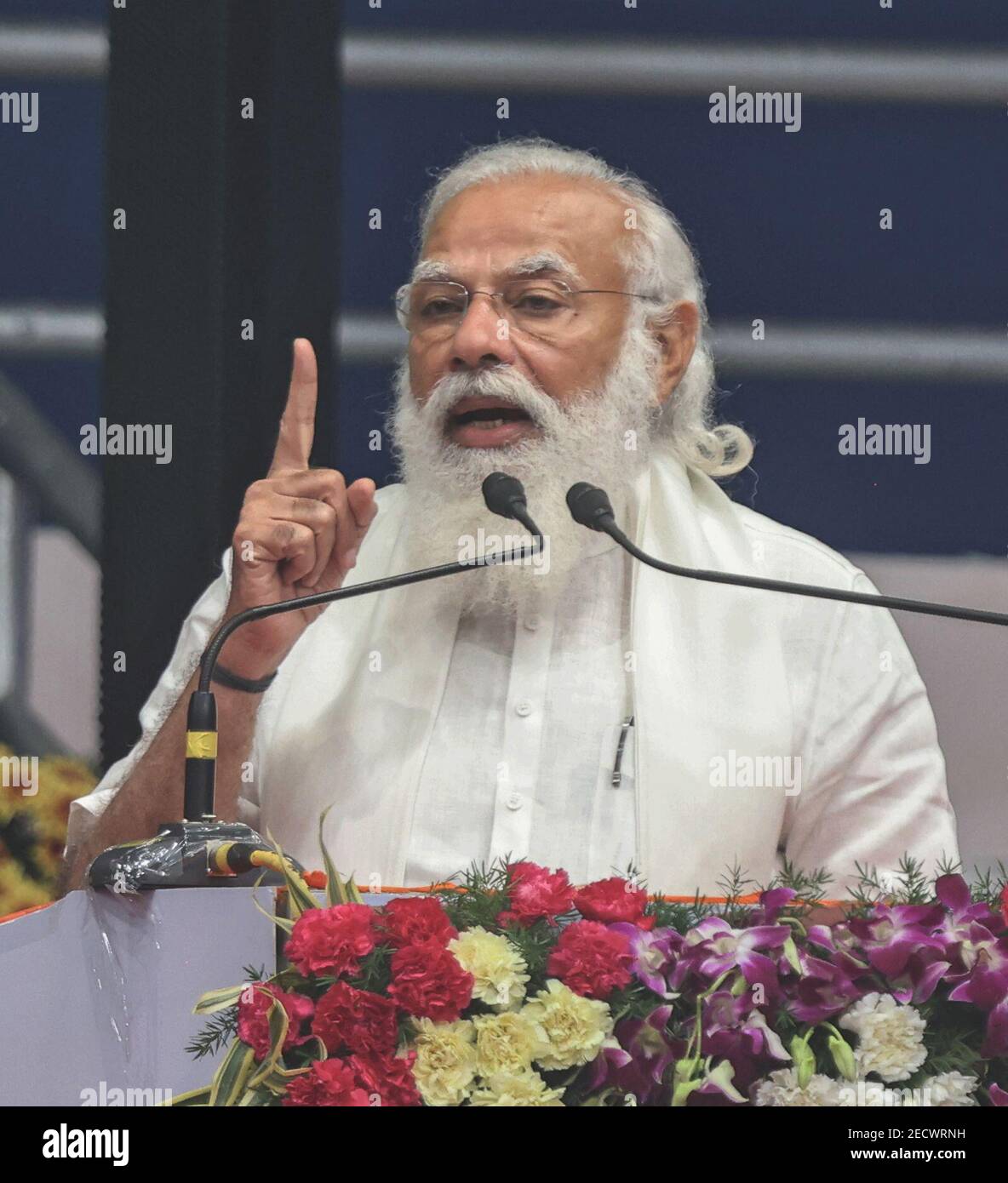 Chennai, India, 14, February 2021: Prime Minister Narendra Modi today ...