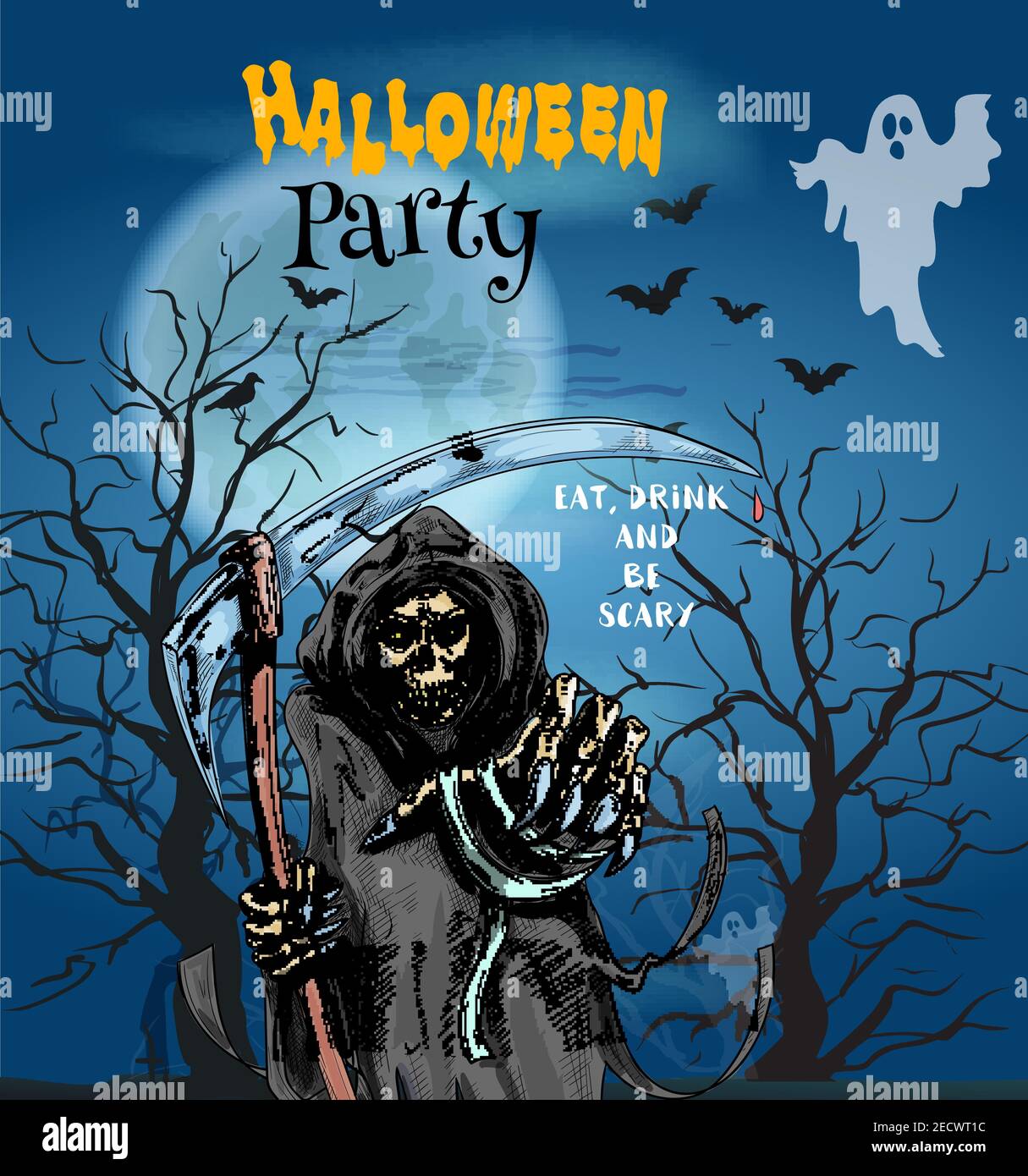 Creepy man drink hi-res stock photography and images - Alamy