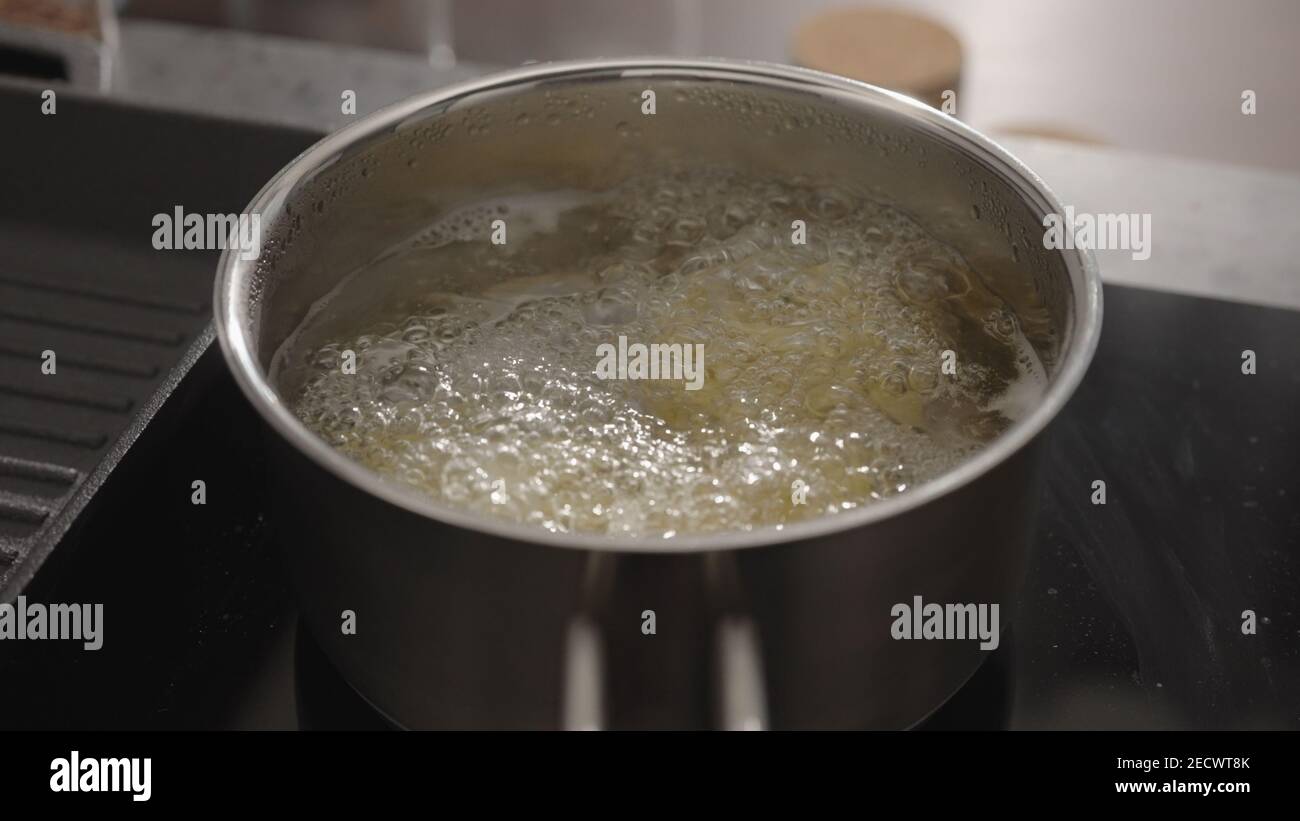 Saucepan boiling back hi-res stock photography and images - Alamy