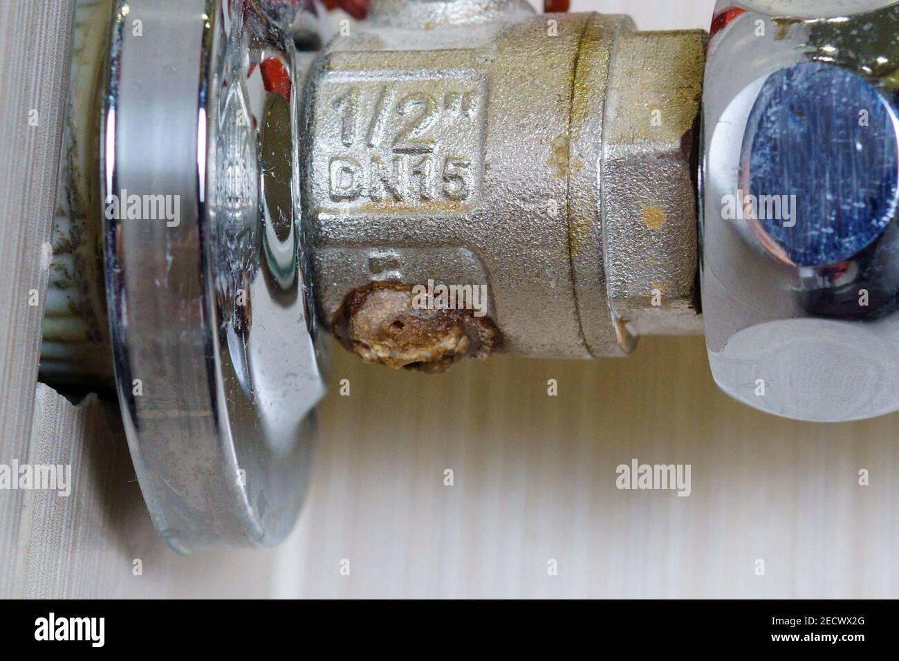 Rusty water tap sanitary hi-res stock photography and images - Alamy