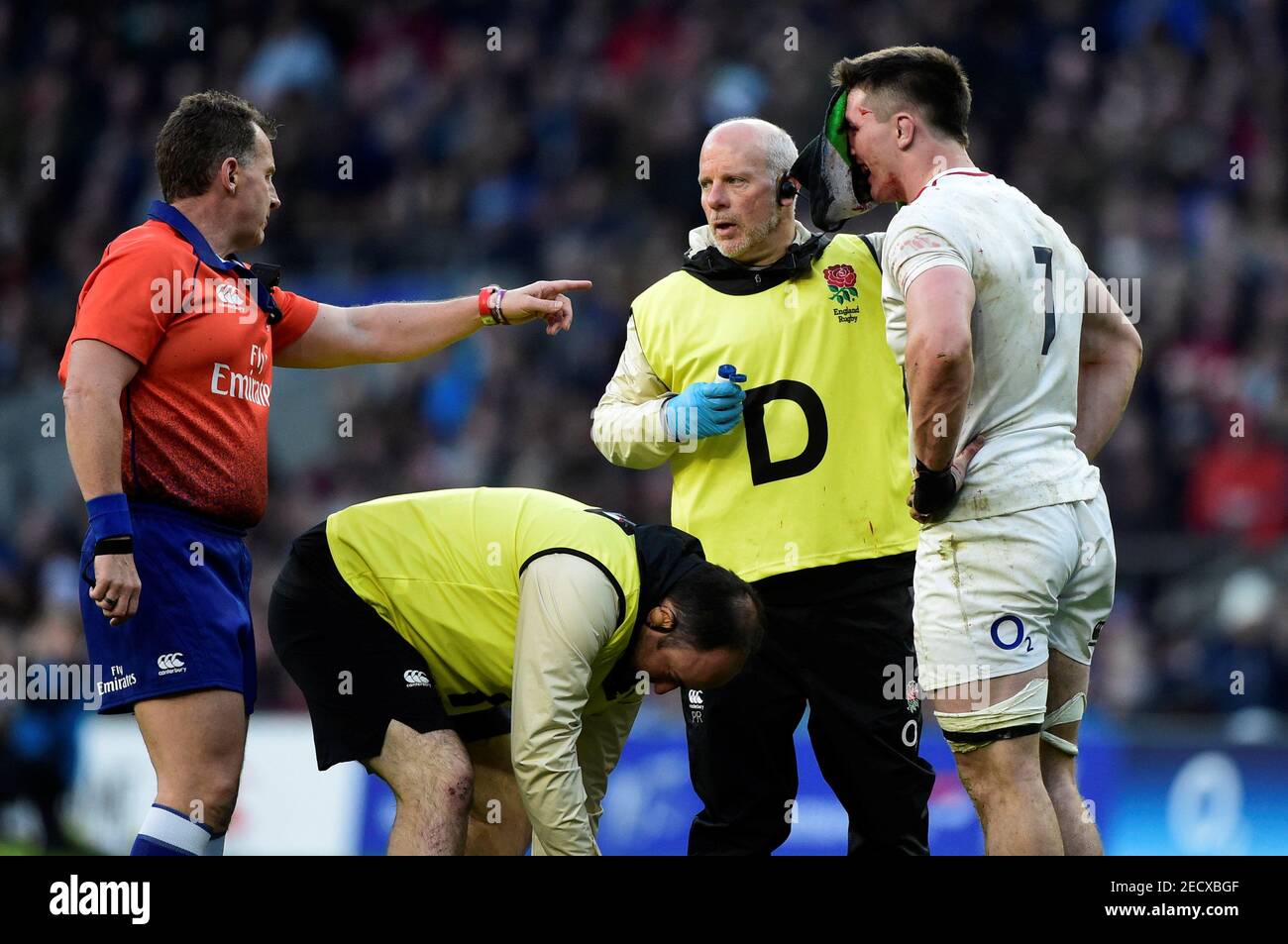 Head injury rugby hi-res stock photography and images - Alamy