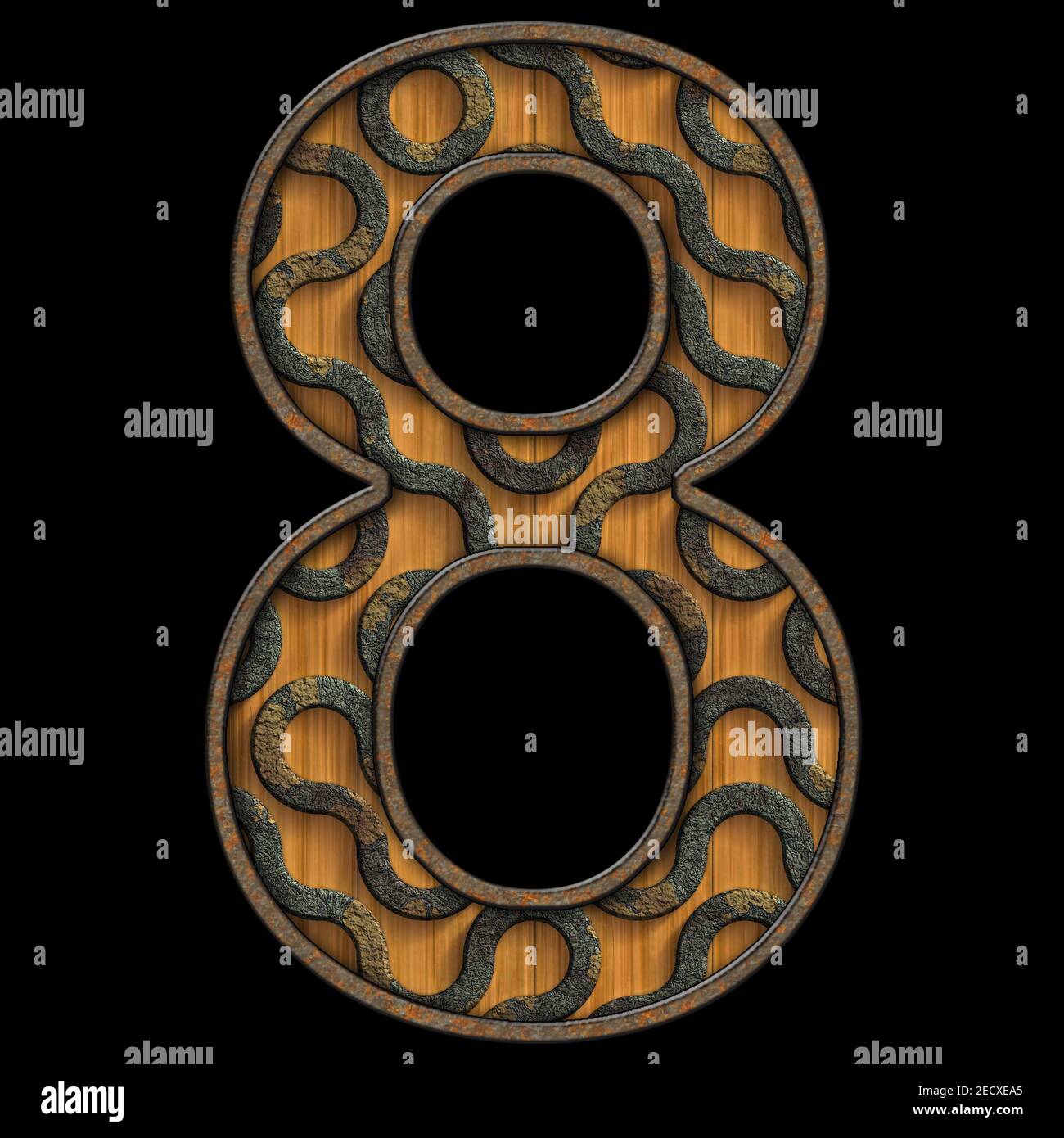 3d render textured wood hi-res stock photography and images - Alamy