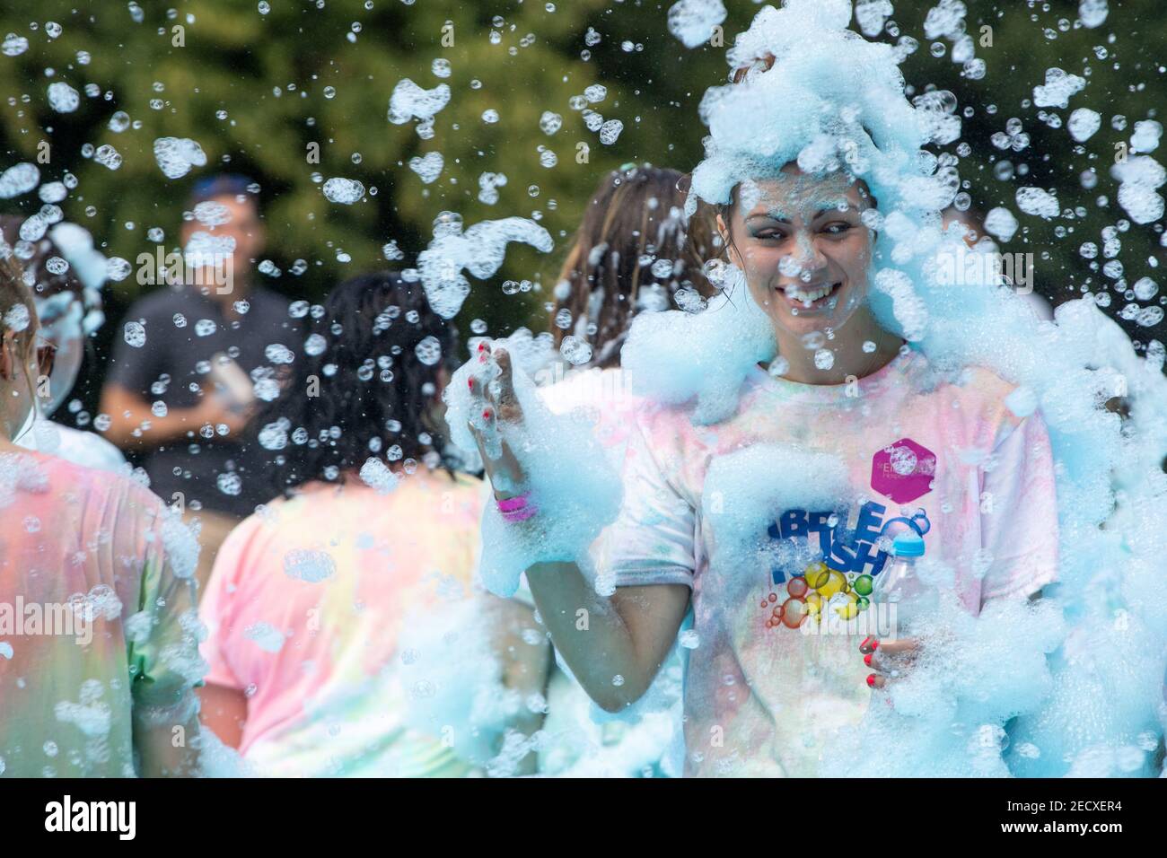 Covered in bubbles hi-res stock photography and images - Alamy