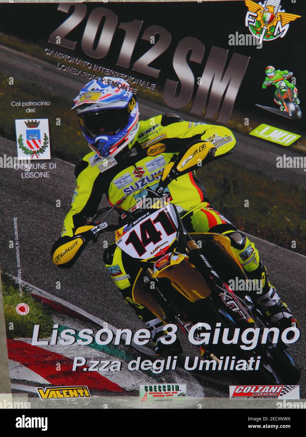 Motard honda hi-res stock photography and images - Alamy