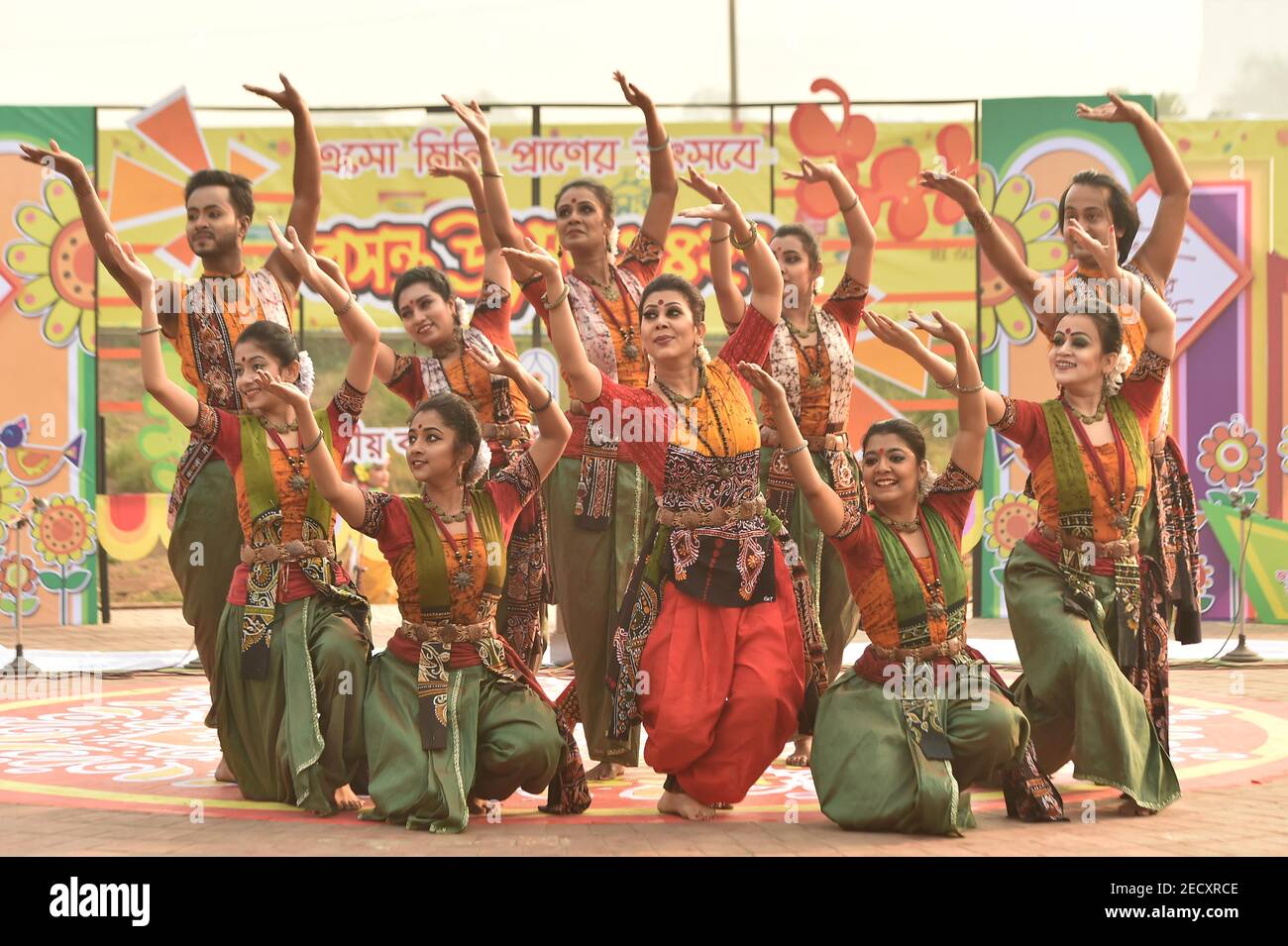 Pohela falgun hi-res stock photography and images - Alamy