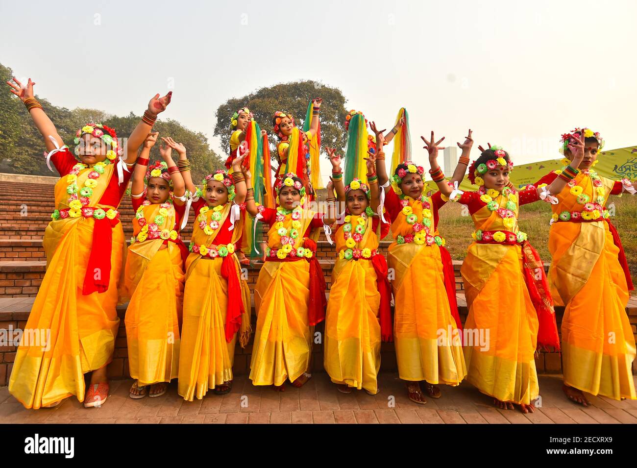 Pohela falgun hi-res stock photography and images - Alamy