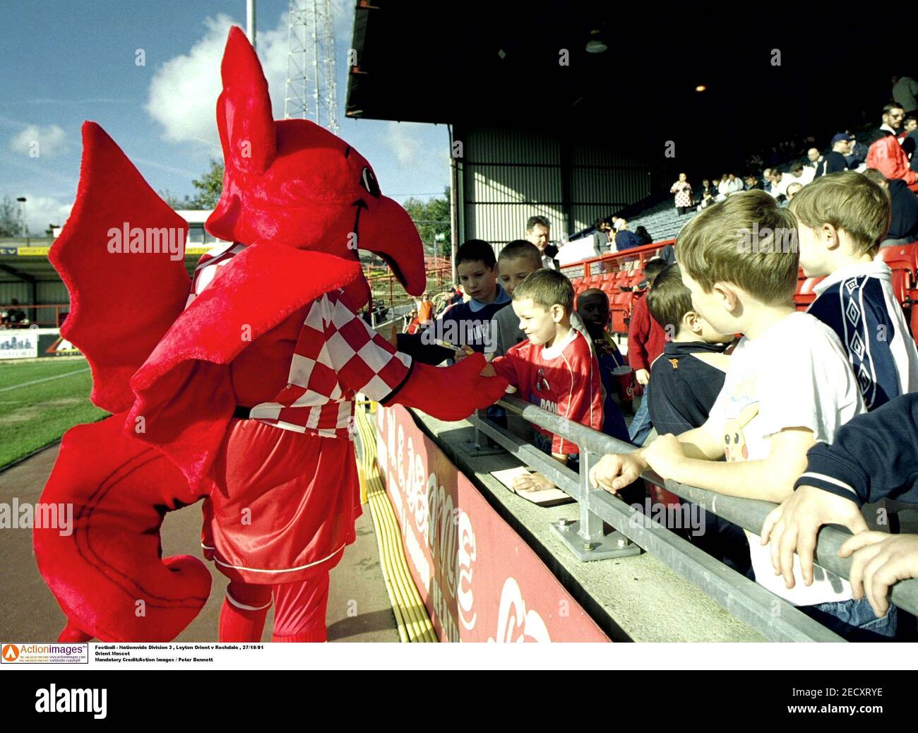 Leyton Orient Mascot High Resolution Stock Photography and Images - Alamy