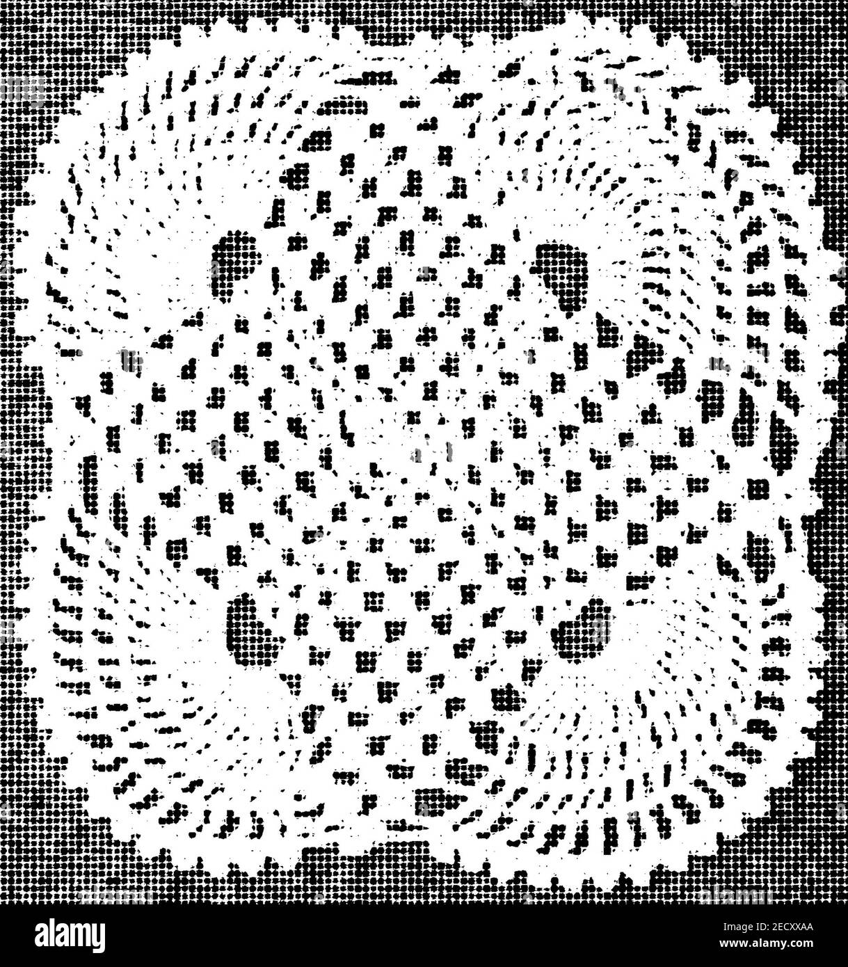 Handmade doily background. Grunge crochet texture Stock Photo - Alamy