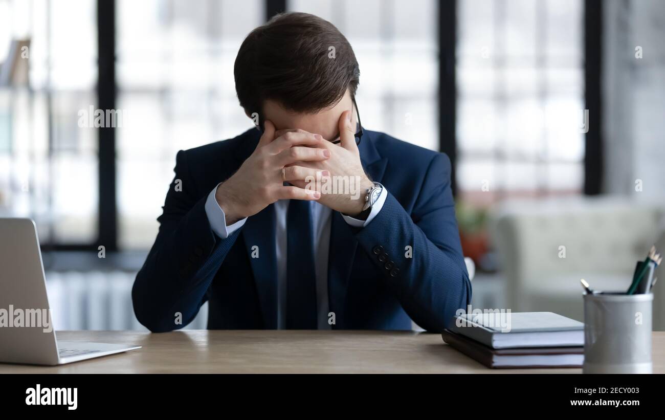 Unhappy Business Person