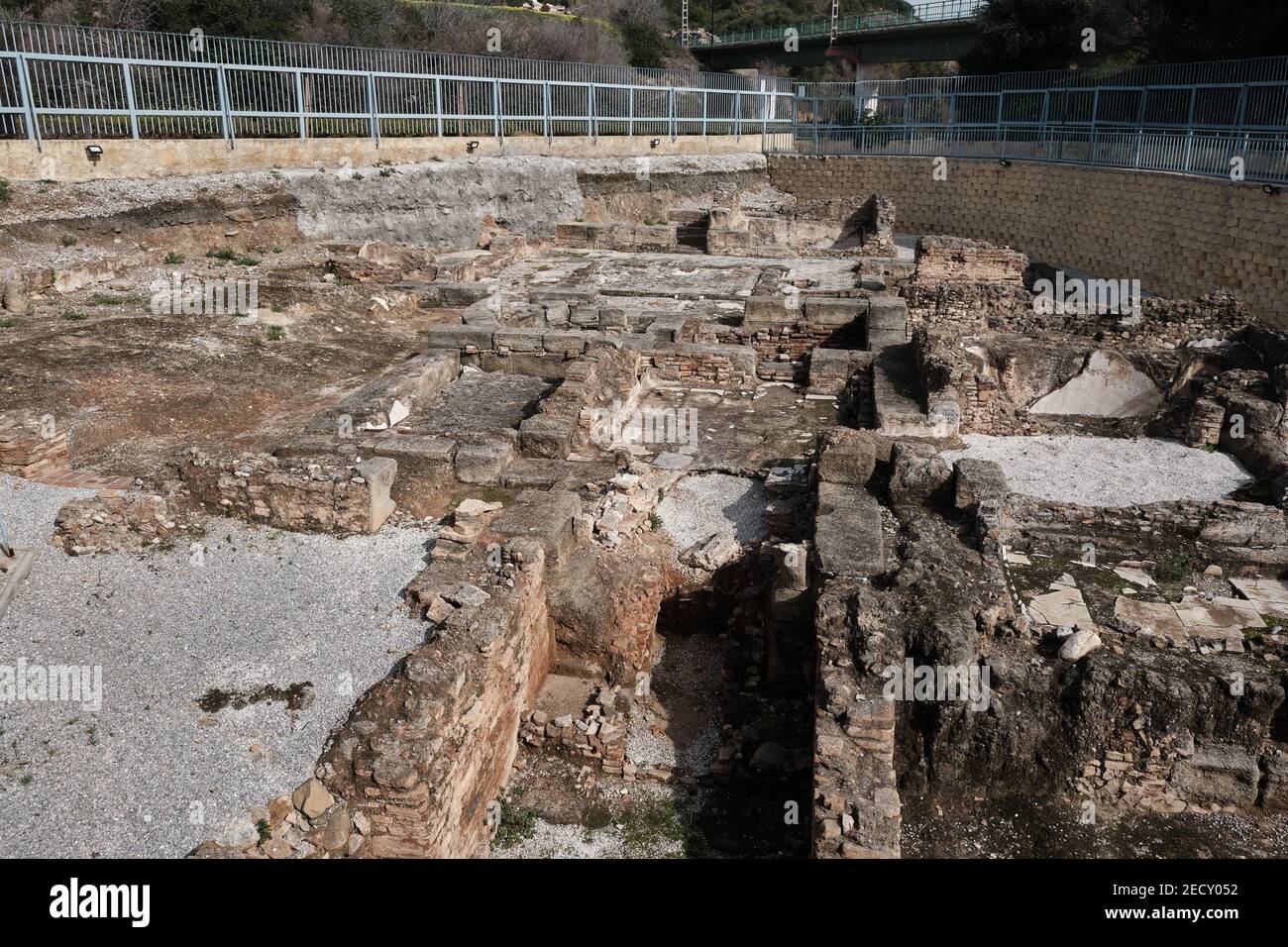 Roman archaeological park Finca del secretario, Fuengirola, Malaga ...