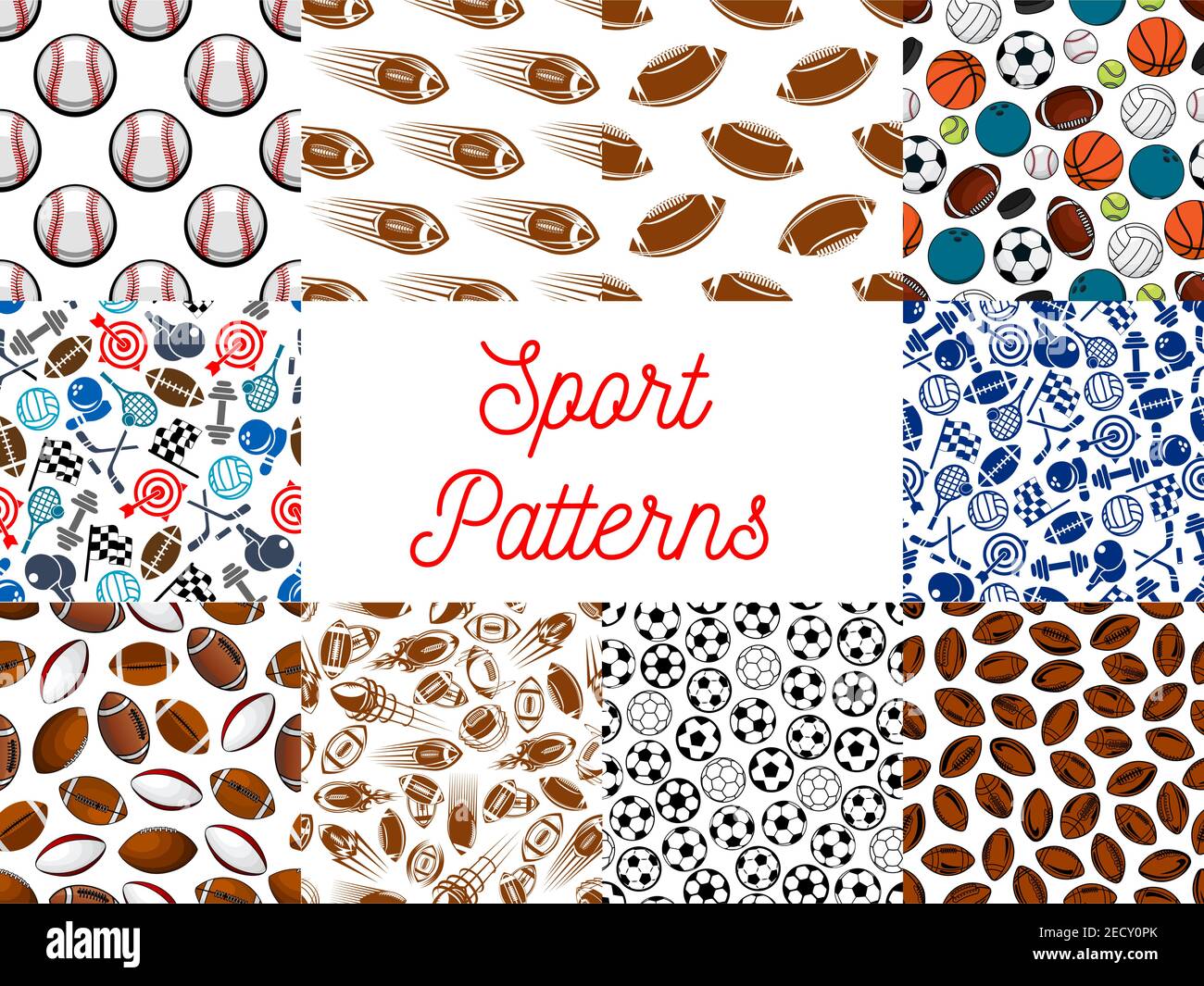 Soccer ball tile Stock Vector Images - Alamy