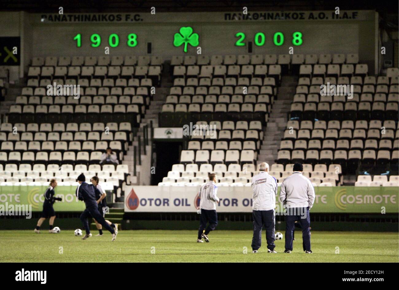 General view of apostolos nikolaidis stadium hi-res stock photography ...