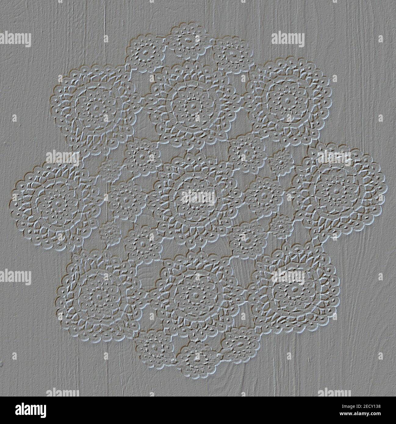 Handmade doily background. Grunge crochet texture Stock Photo - Alamy