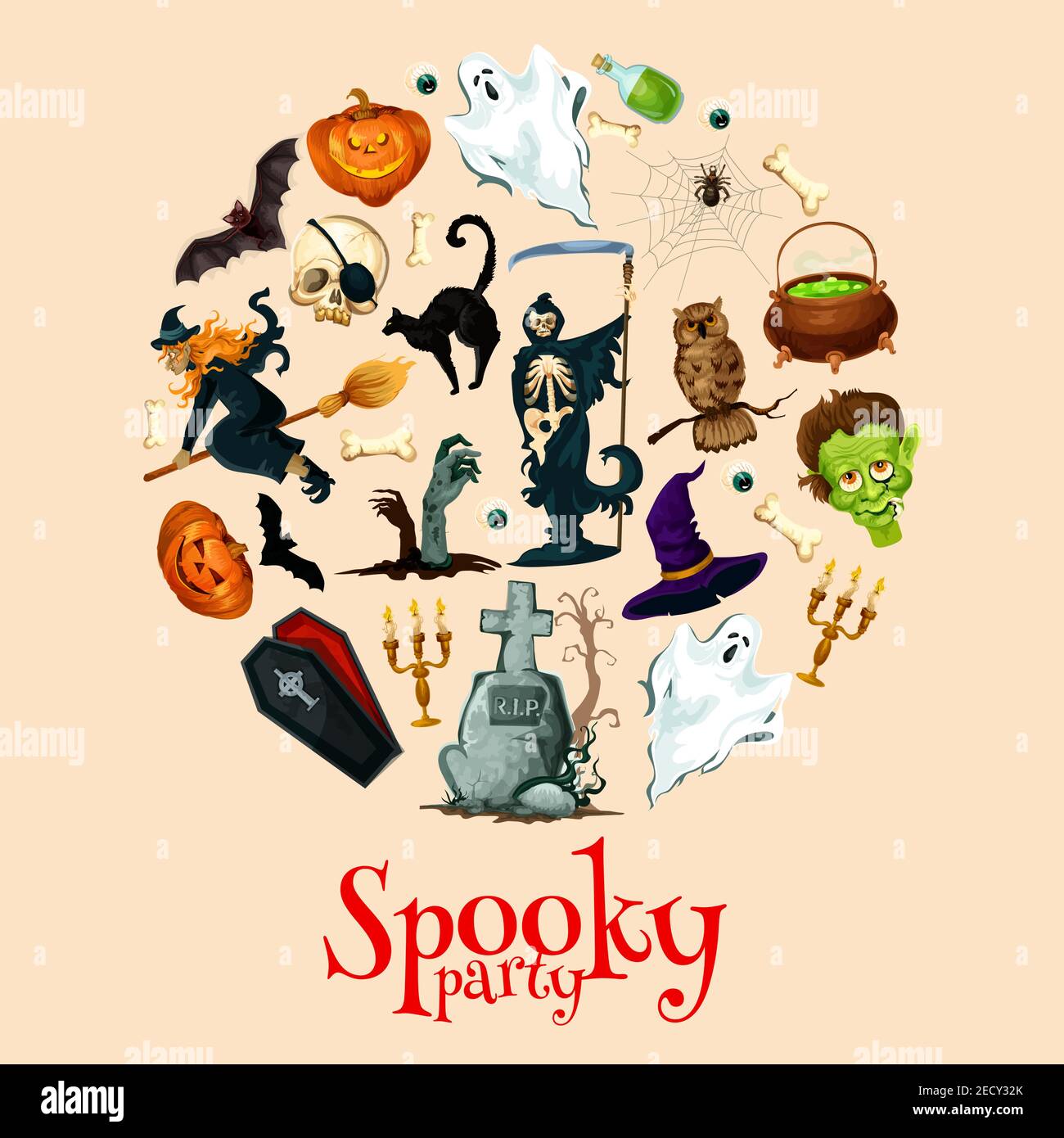 Bac orange Stock Vector Images - Alamy