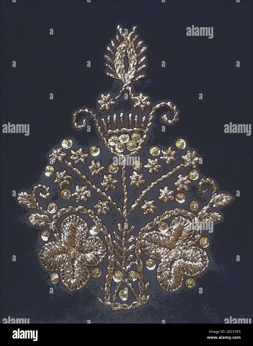 Serbian folk seamless pattern ornaments. Serbian traditional embroidery ...