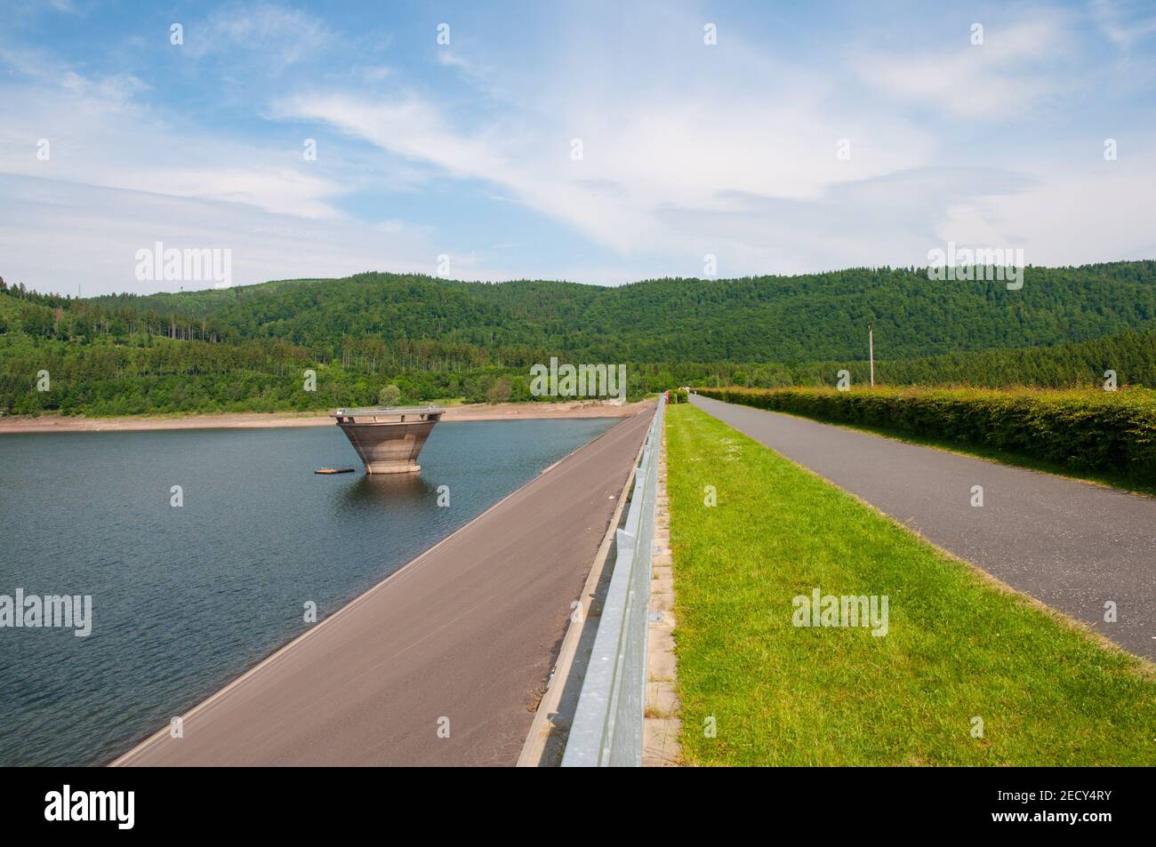 Innerste Dam in harz Mountains in Germany Stock Photo - Alamy