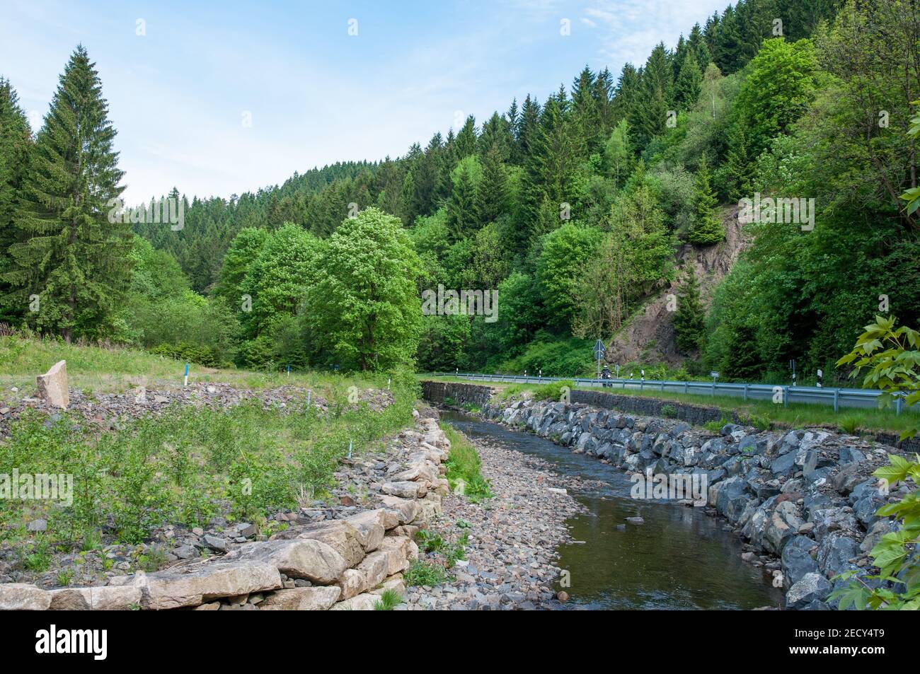 Innerste river in the Harz mountains in Germany Stock Photo - Alamy