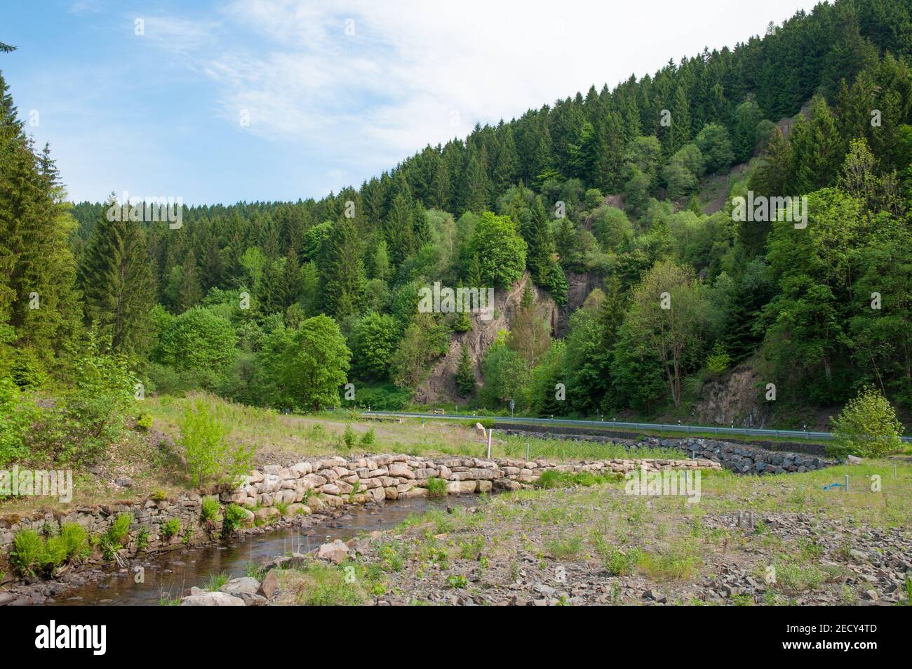 Innerste river in the Harz mountains in Germany Stock Photo - Alamy
