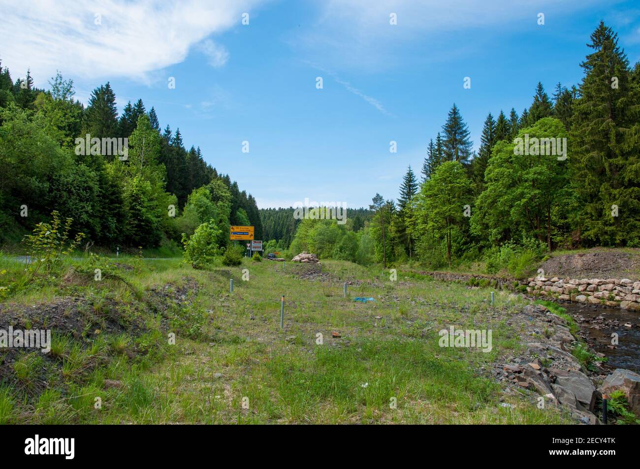 Innerste river in the Harz mountains in Germany Stock Photo - Alamy