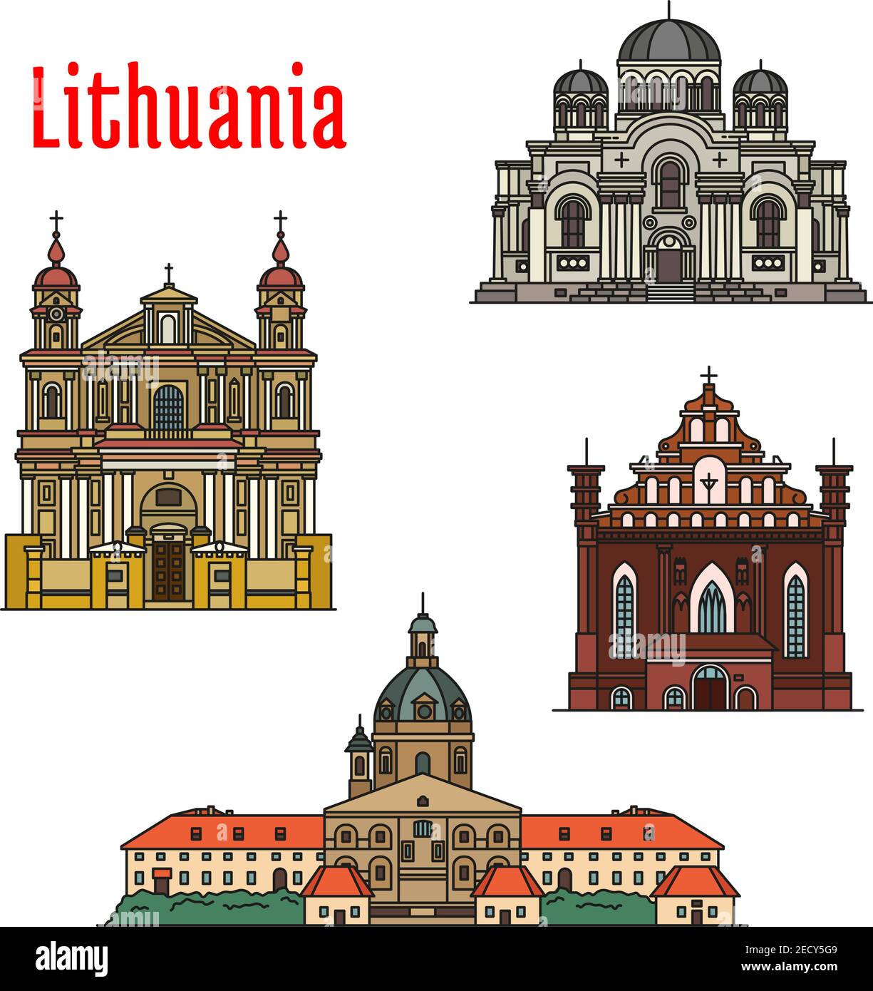 Michael archangel cathedral Stock Vector Images - Alamy