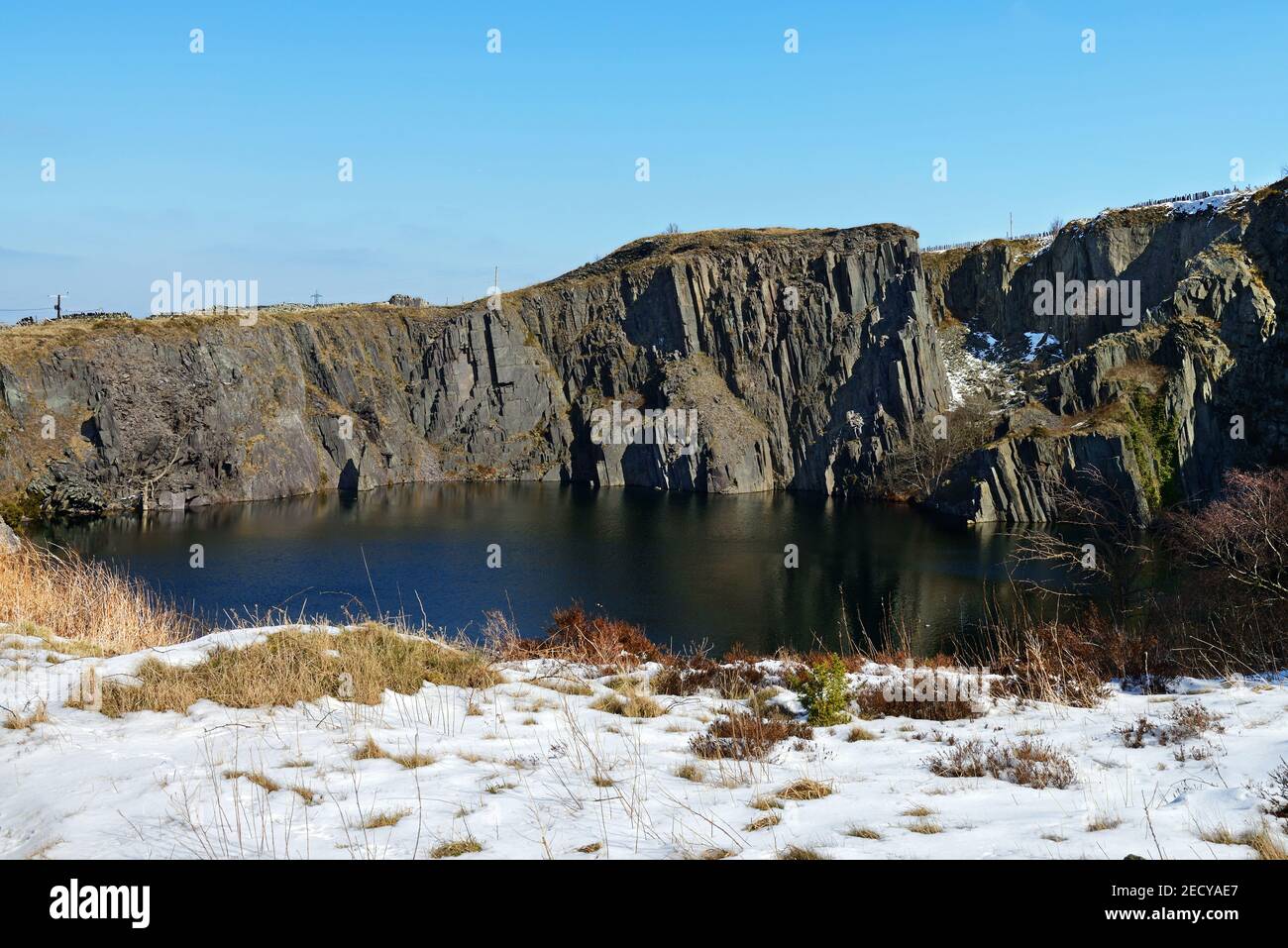 Welsh slate quarry hi-res stock photography and images - Alamy