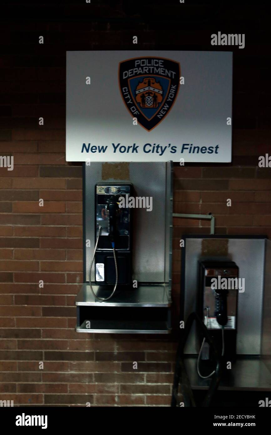 NEW YORK, NEW YORK-FEBRUARY 13, 2021: Atmosphere during NYPD press ...