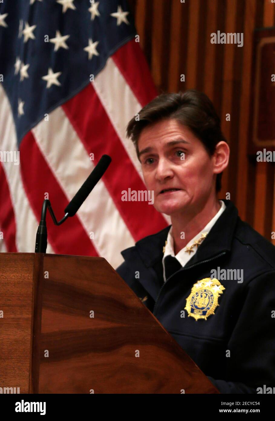 NEW YORK, NEW YORK-FEBRUARY 13, 2021: NYPD Chief Kathleen O’Reilly ...