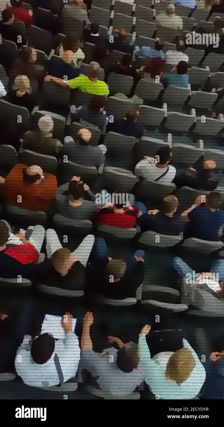 Audience clapping in movie theater hi-res stock photography and images ...