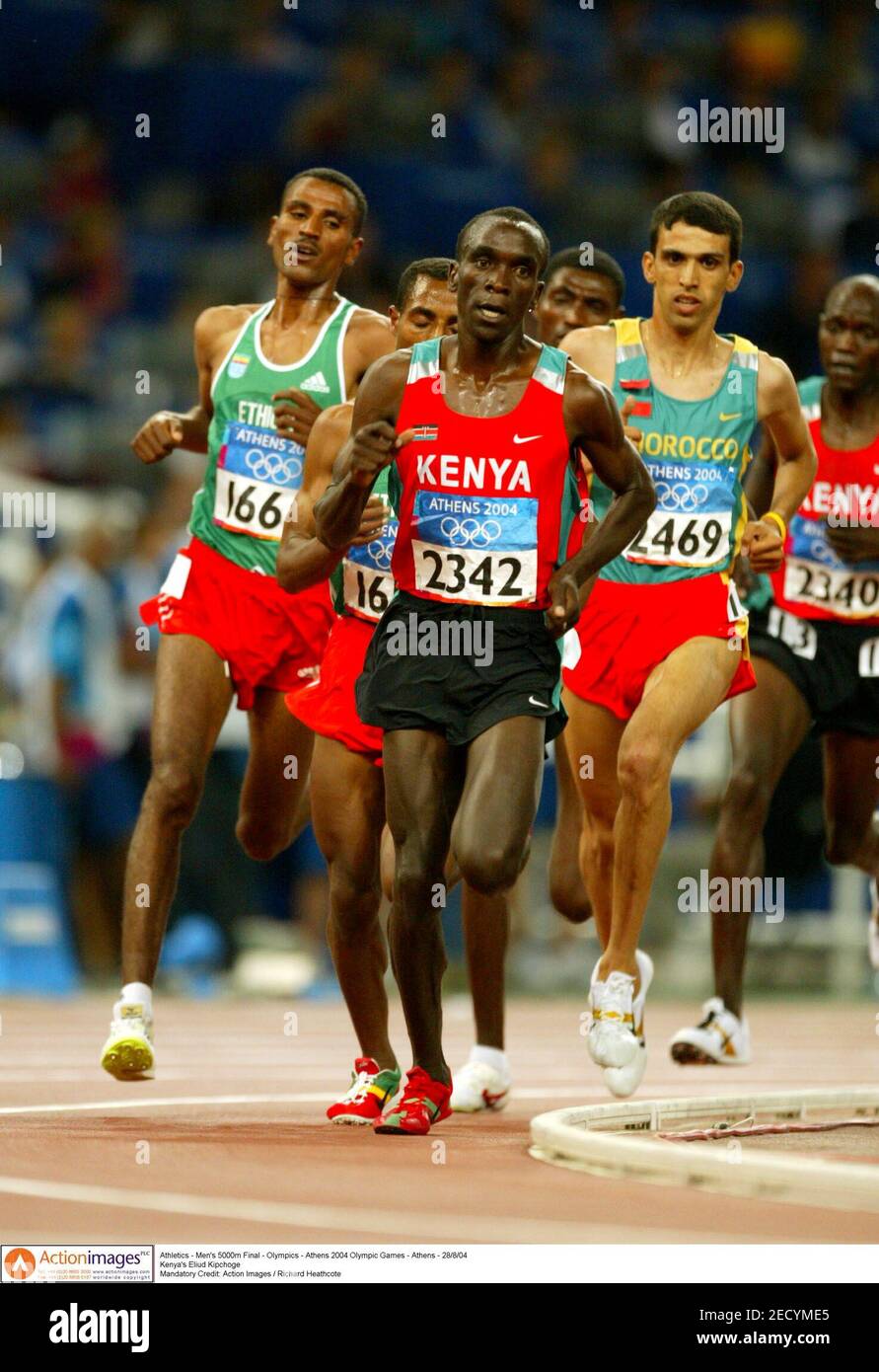 Athens olympics 2004 5000m hi-res stock photography and images - Alamy