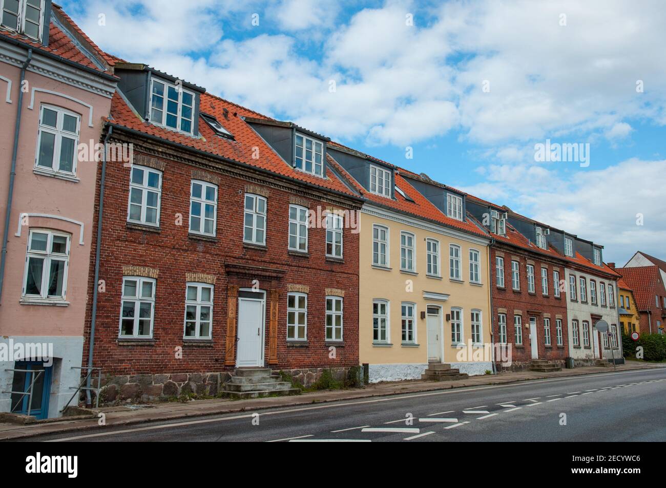 Residential buildings in city of Ringsted Denmark Stock Photo - Alamy