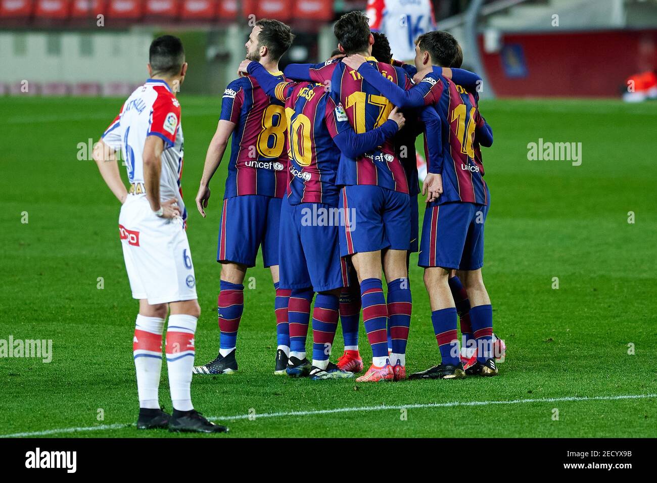 Lionel messi barcelona goal 2020 hi-res stock photography and images ...