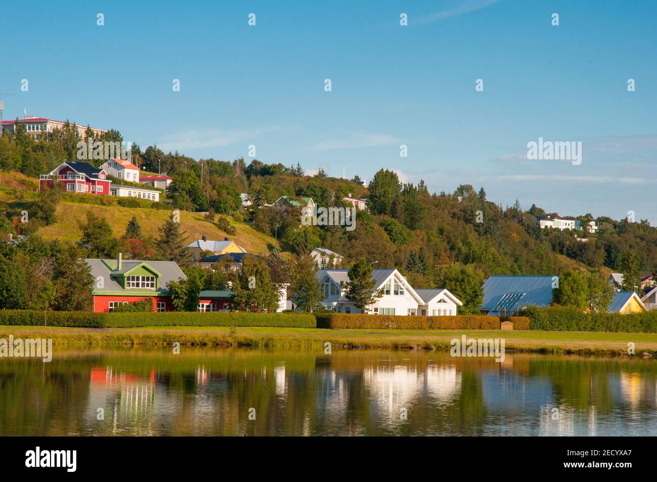 Akureyri buildings hi-res stock photography and images - Alamy