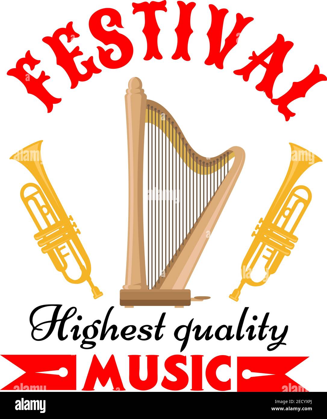 Musical background music arts symbol Stock Vector Images - Alamy