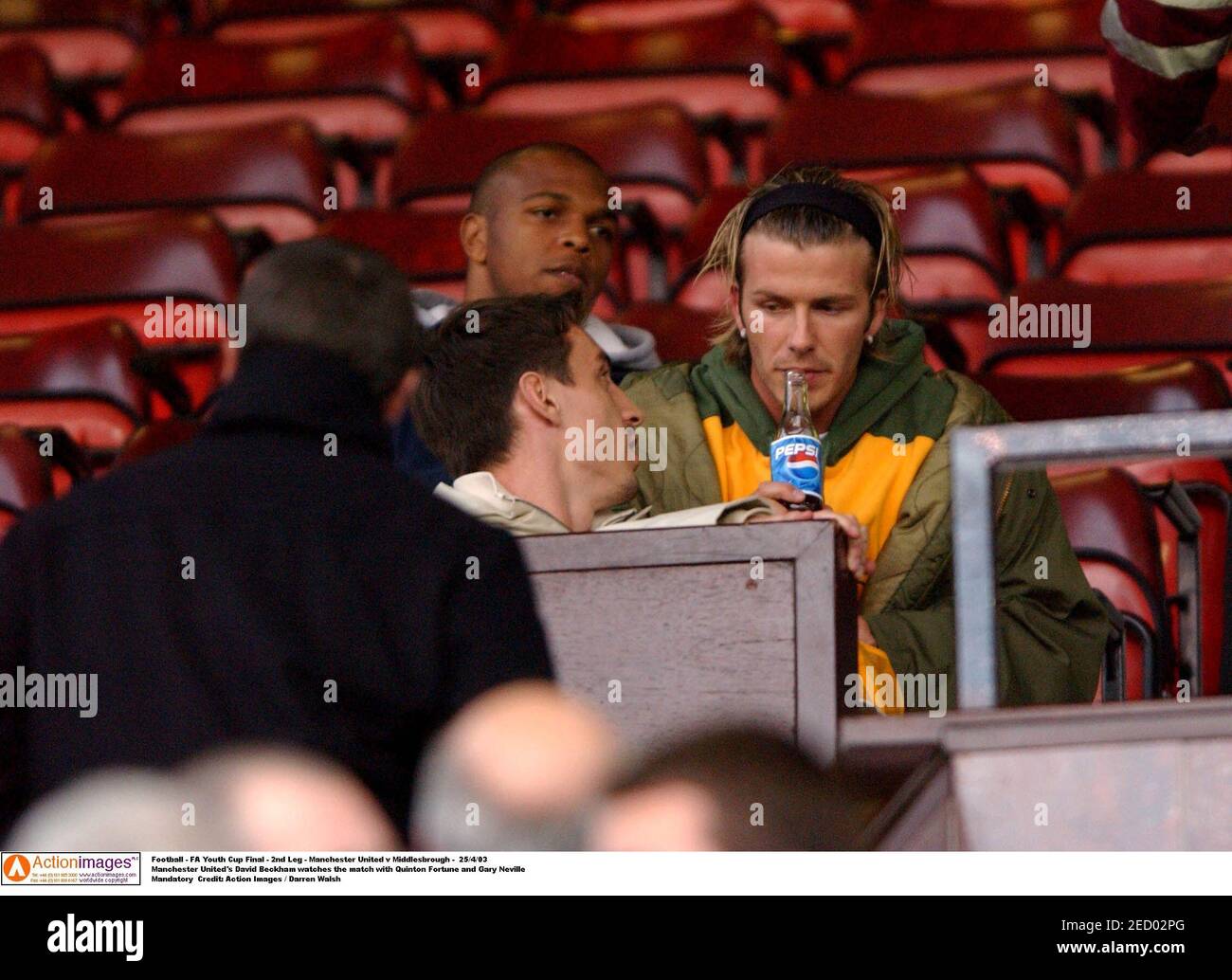 Fa youth cup final beckham hi-res stock photography and images - Alamy