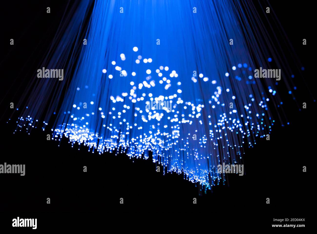 Fiber optics close up, fast internet background concept Stock Photo - Alamy