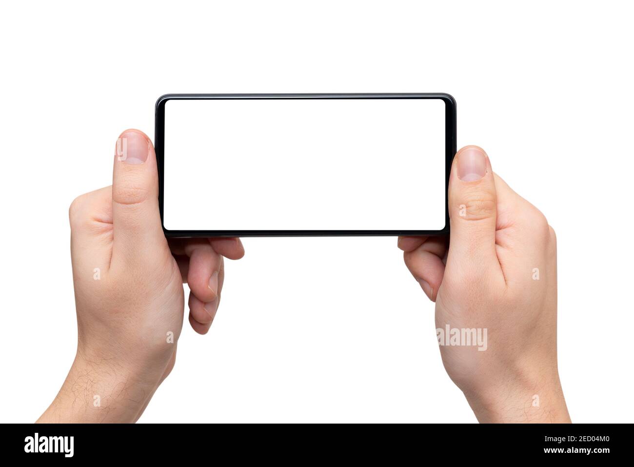 Isolated phone screen in Cut Out Stock Images & Pictures - Alamy