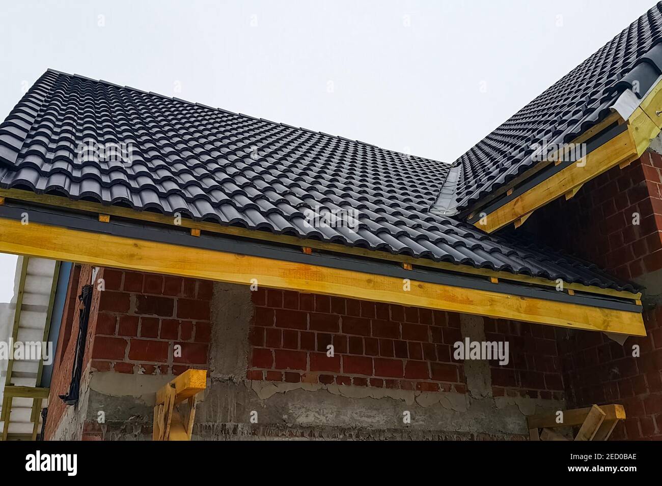 Double slope roof hi-res stock photography and images - Alamy