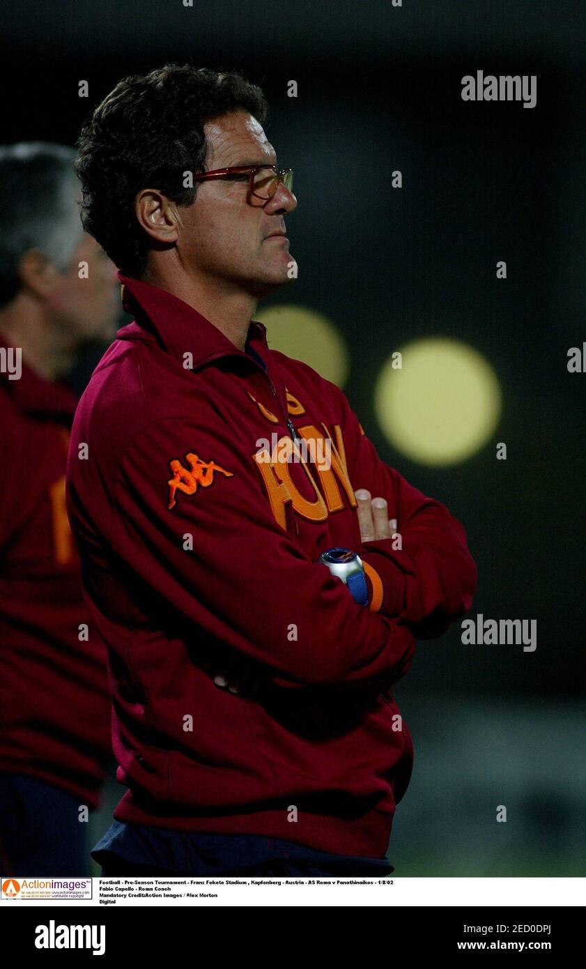 Fabio capello roma hi-res stock photography and images - Alamy