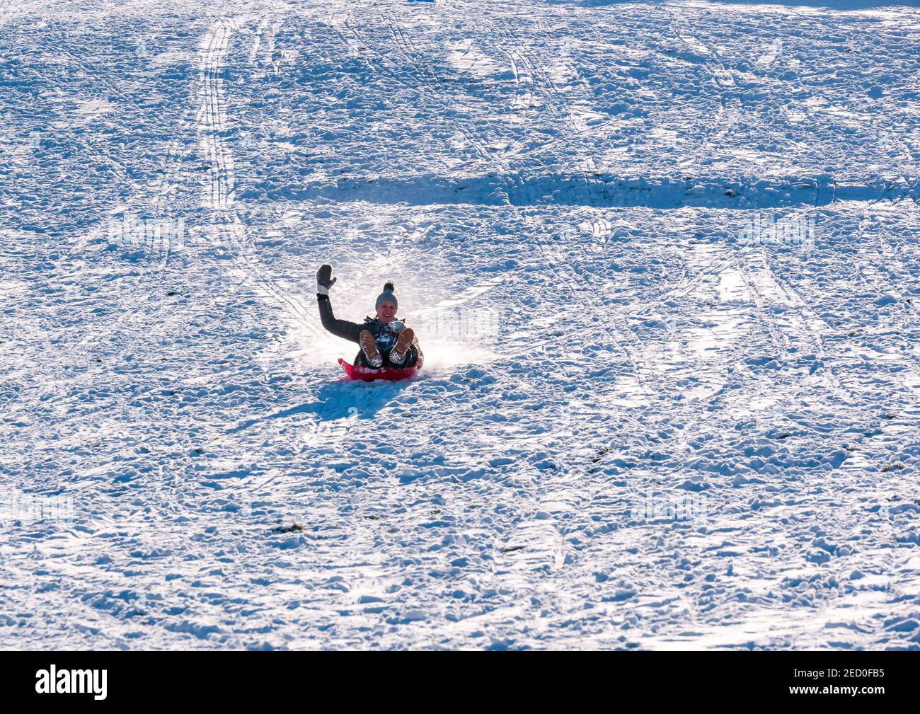 Sledge slope hi-res stock photography and images - Alamy
