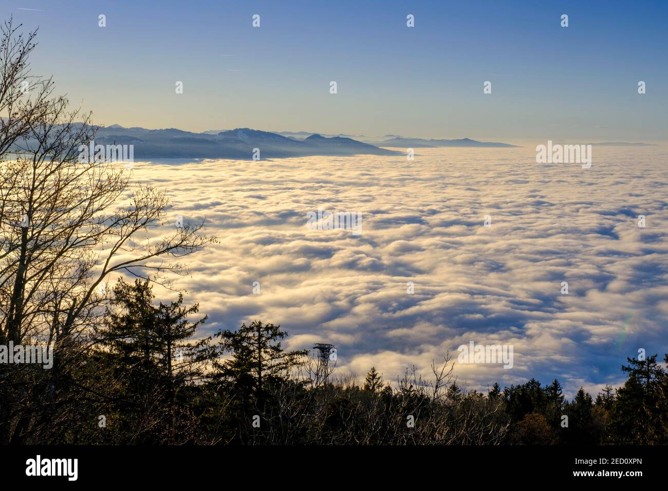 Pfaender mountain sunset hi-res stock photography and images - Alamy