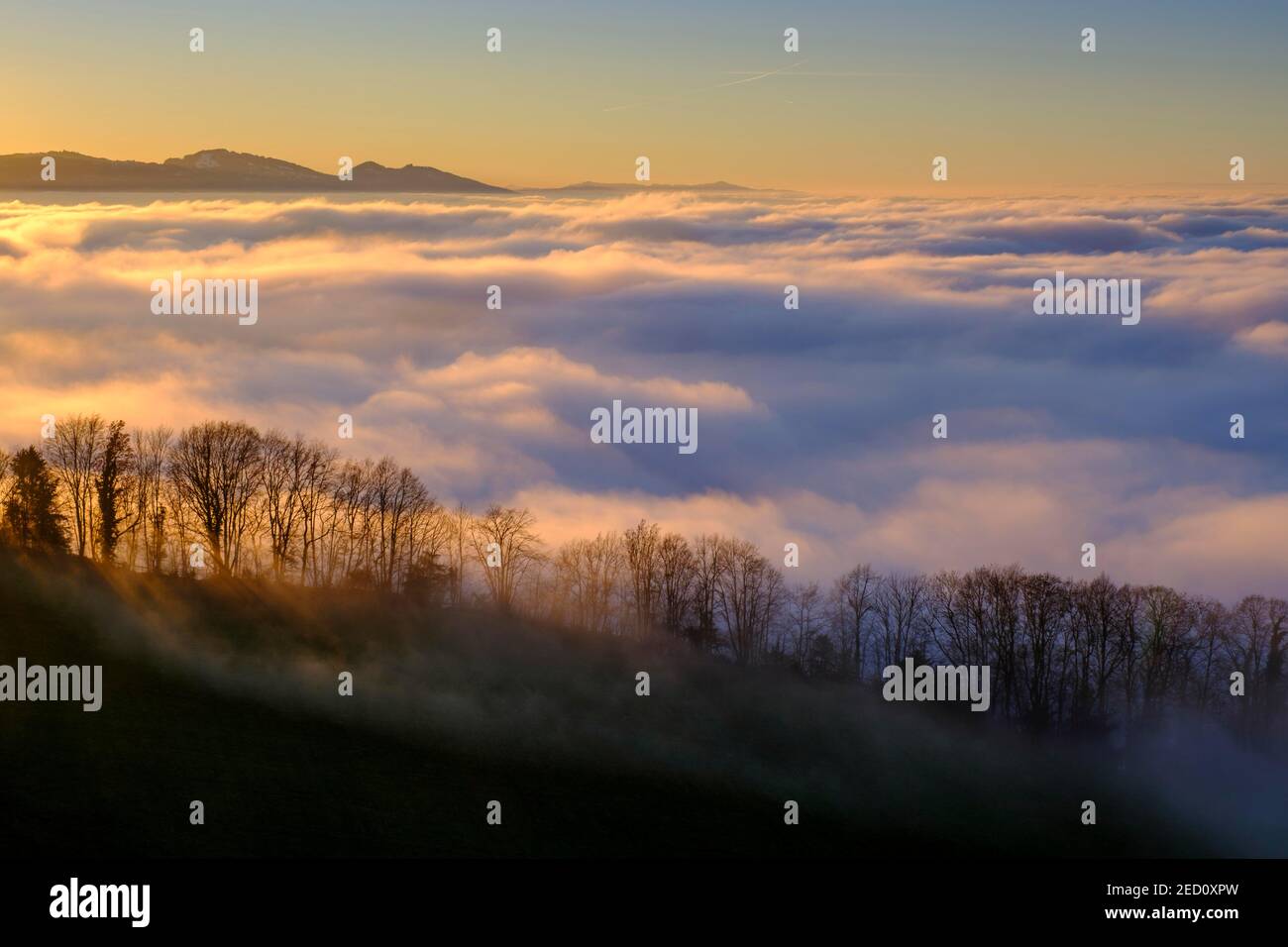 Pfaender mountain sunset hi-res stock photography and images - Alamy