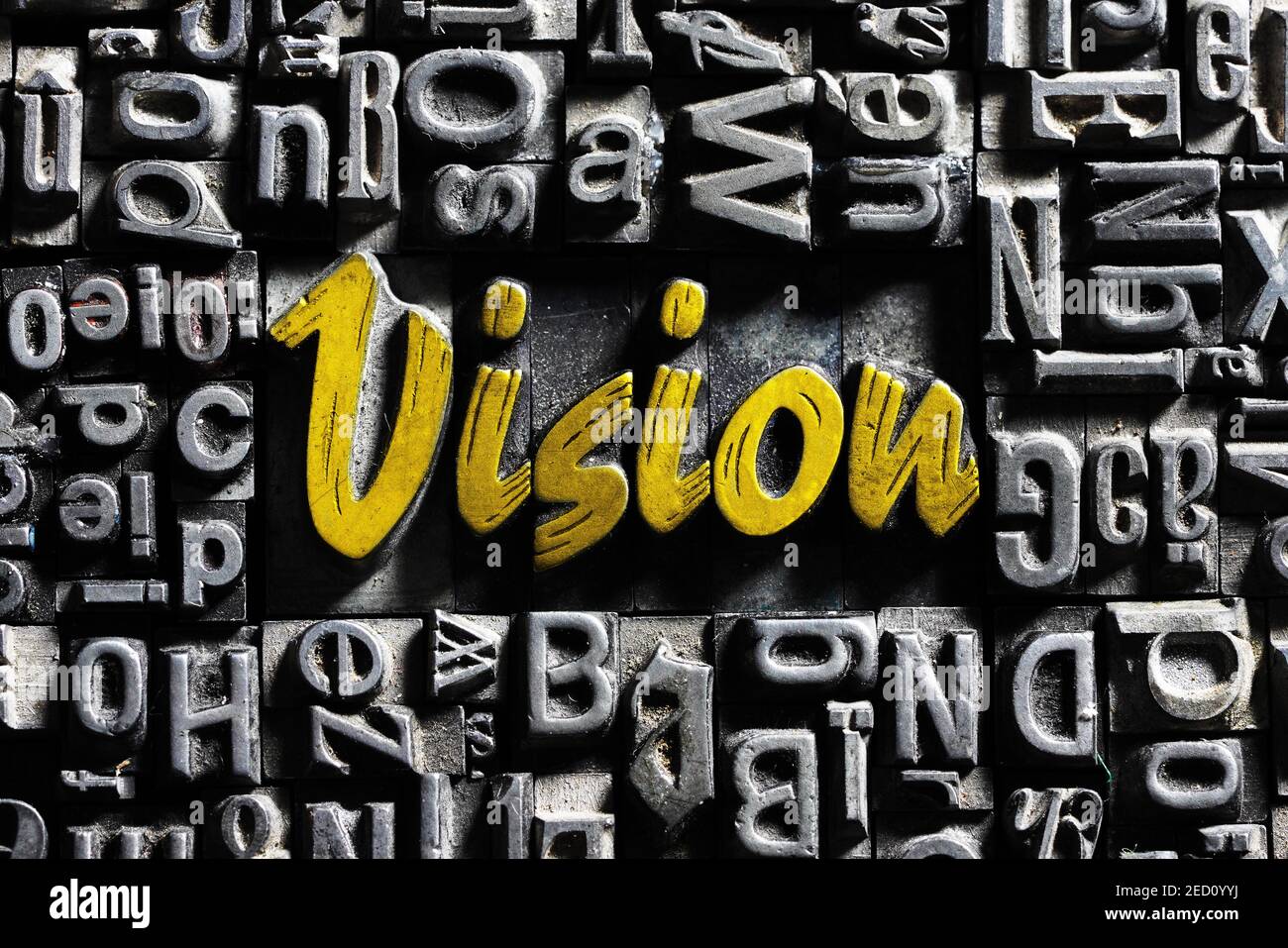 Vision letters hi-res stock photography and images - Alamy