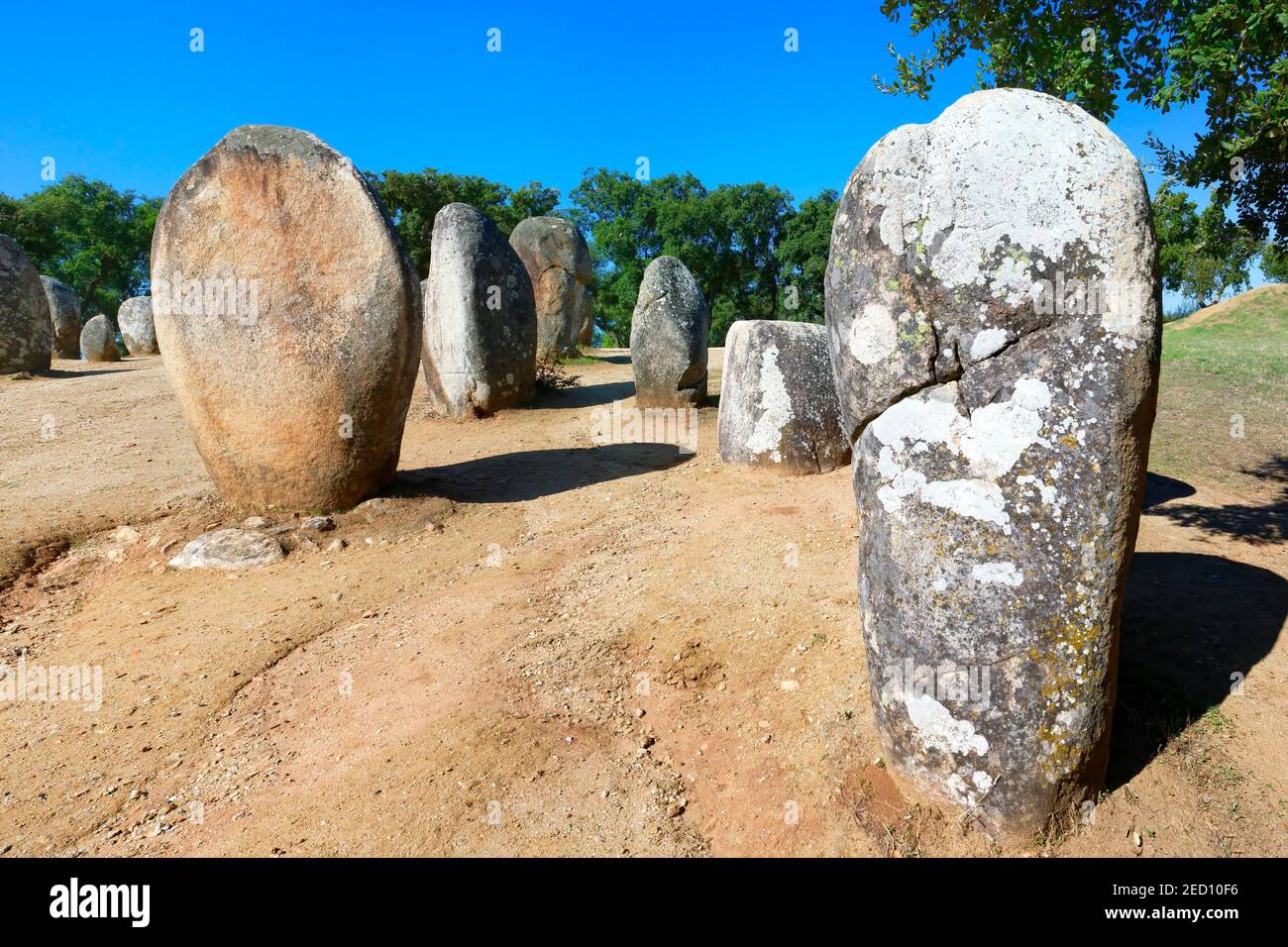 Almendres Cromlech, Megalithic Site, Nossa Senhora de Guadalupe ...
