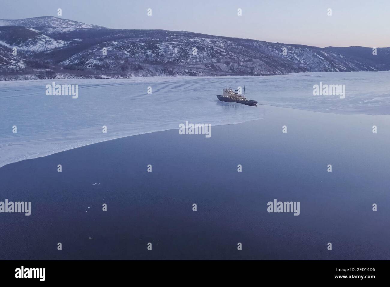 Ice breaking cruise ship hi-res stock photography and images - Alamy