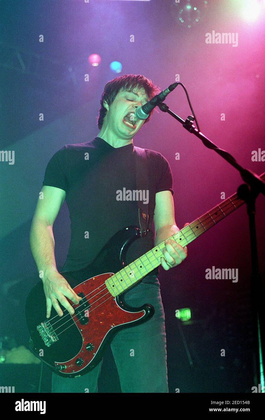 Supergrass in concert at the Forum in London, UK. 11th October 1999 ...