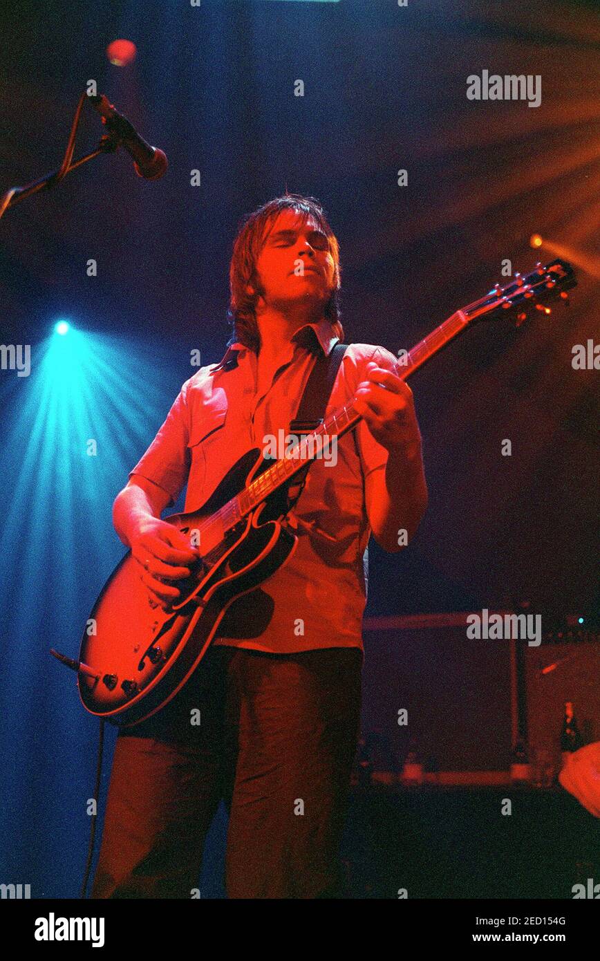 Supergrass in concert at the Forum in London, UK. 11th October 1999 ...