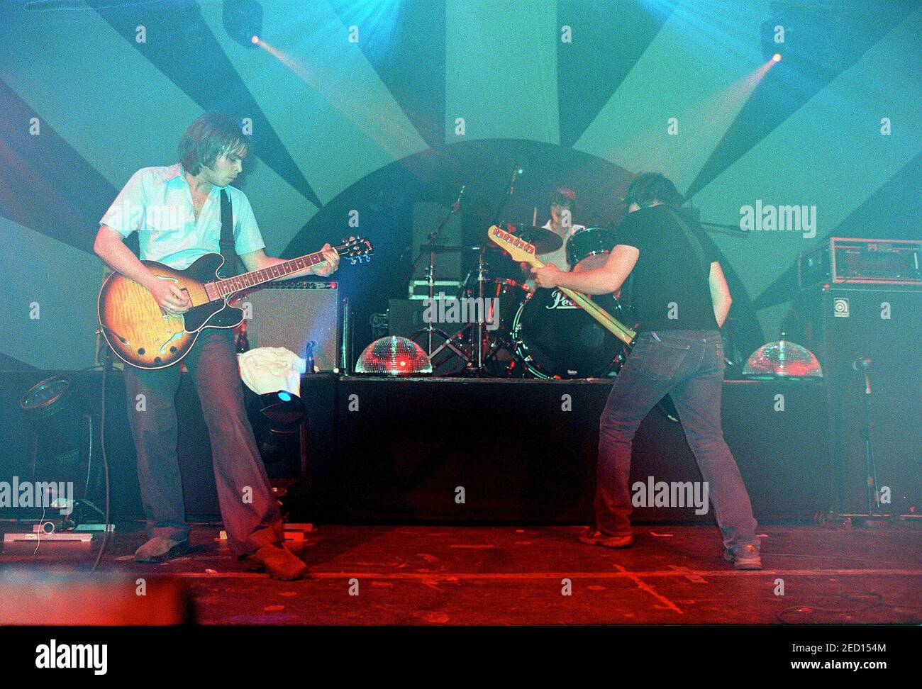 Supergrass in concert at the Forum in London, UK. 11th October 1999 ...