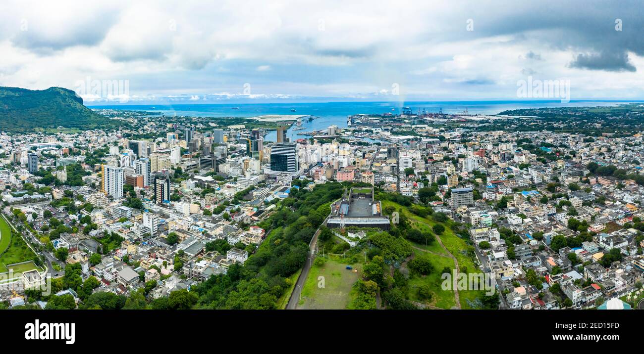 Mauritius port louis financial district hi-res stock photography and ...