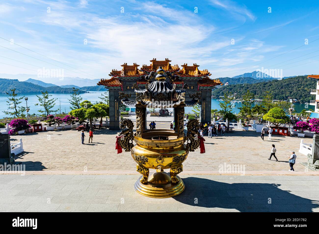 Wenwu temple, Sun Moon Lake National Scenic Area, Nantou county, Taiwan ...