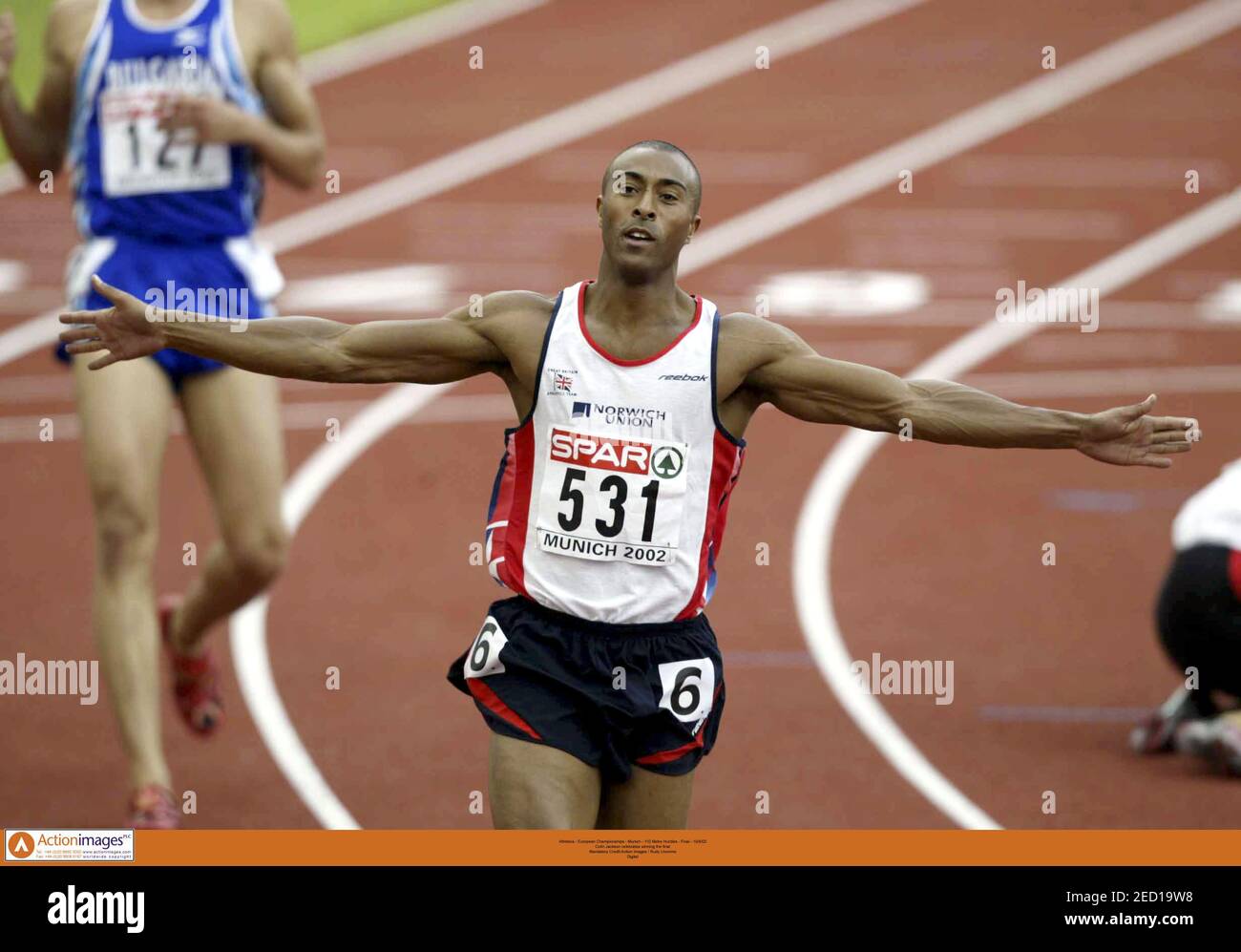 Colin Jackson 110 Hurdles High Resolution Stock Photography and Images ...